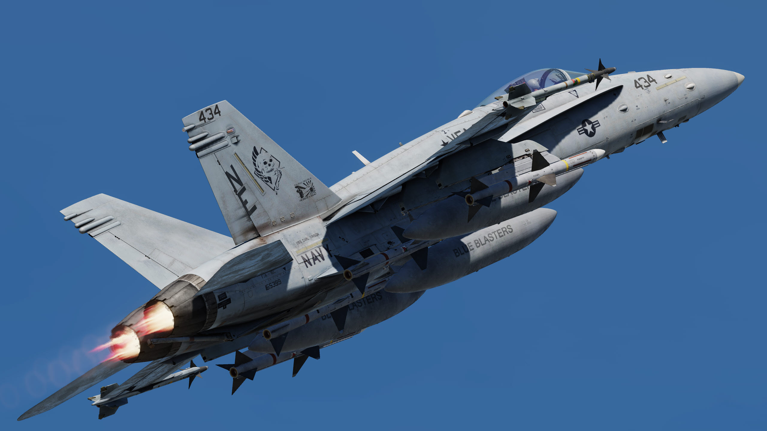 The ‘Legacy’ Hornet VFA-34 the ‘Blue Blasters 2019